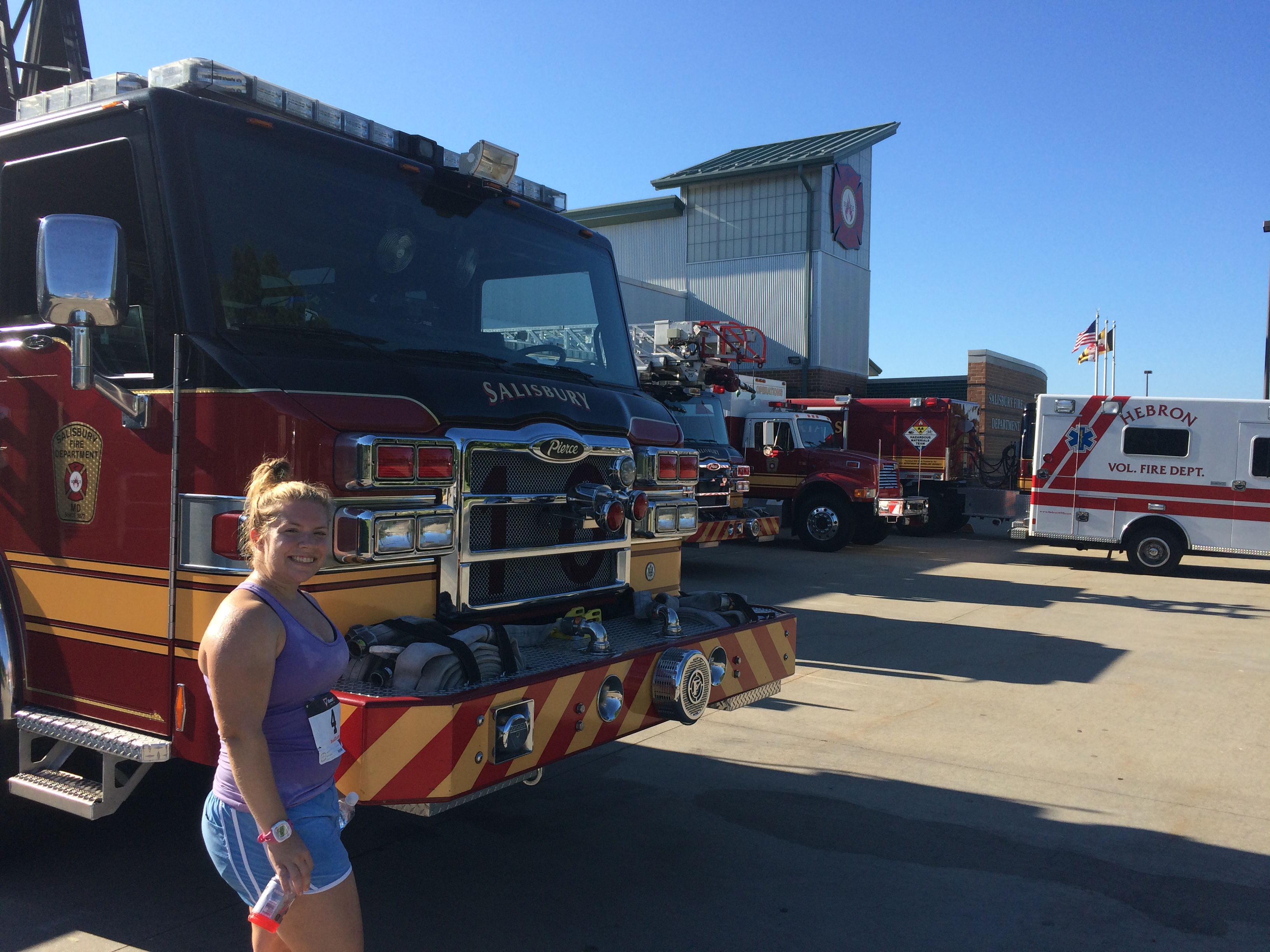 Salisbury Fire Department Downtown 5K Fun Run a hot but nice event ...